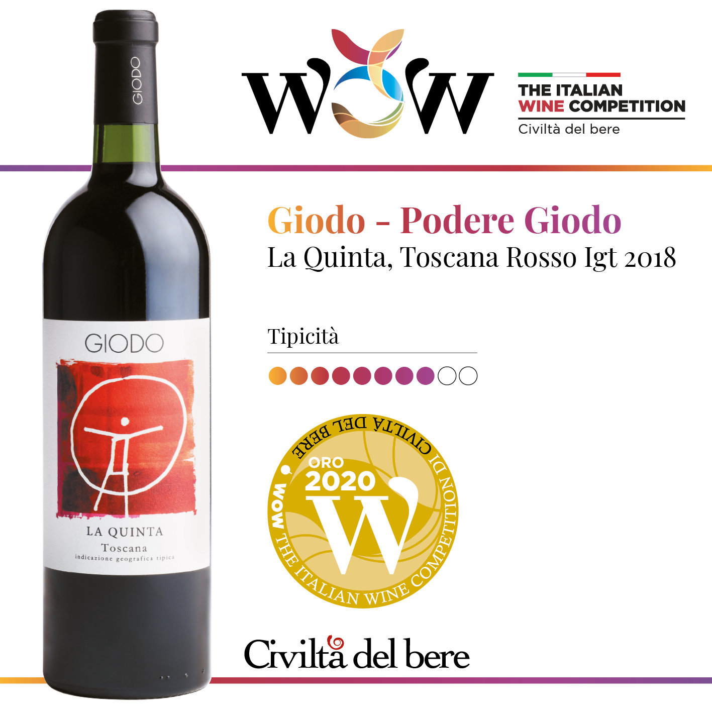 WOW! THE ITALIAN WINE COMPETITION | Giodo - Podere Giodo La Quinta ...