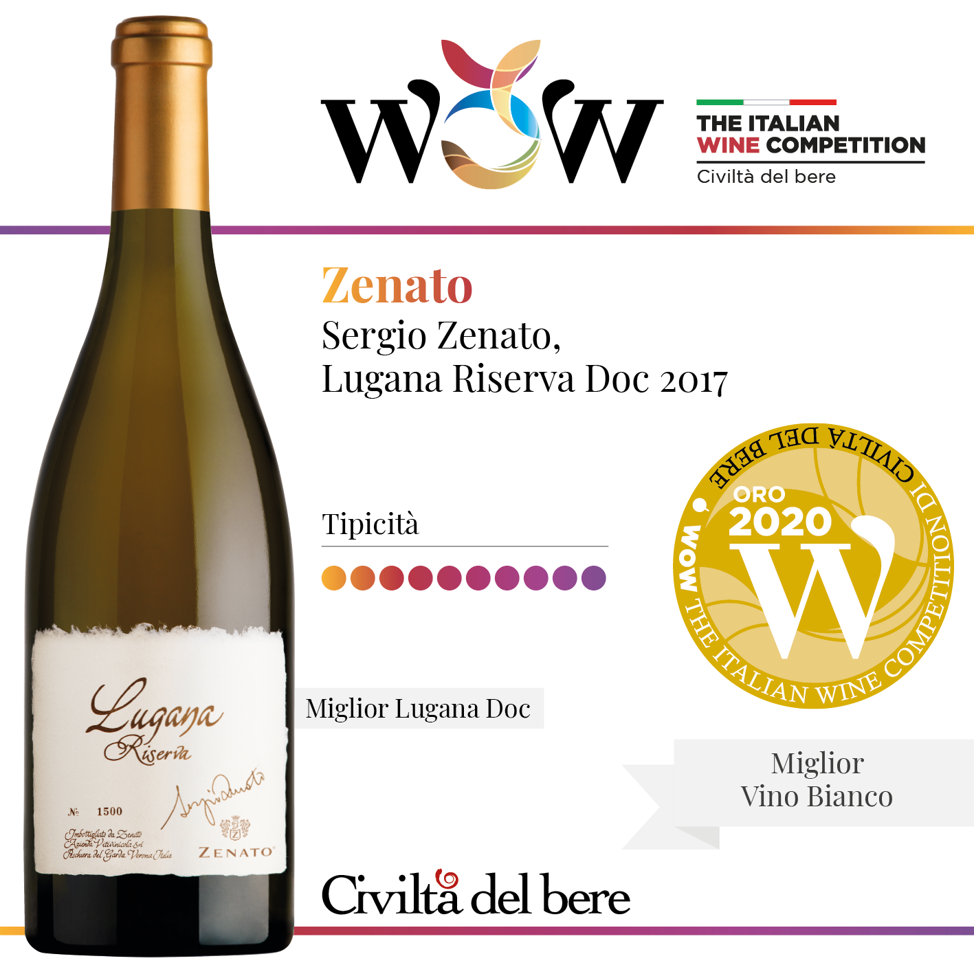 WOW! THE ITALIAN WINE COMPETITION | Zenato - Sergio Zenato, Lugana ...